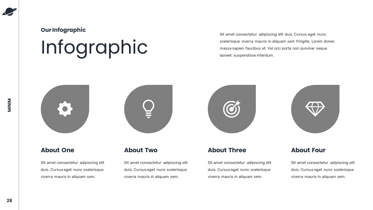 Minim – Business Plan Presentation Template, Presentation Templates