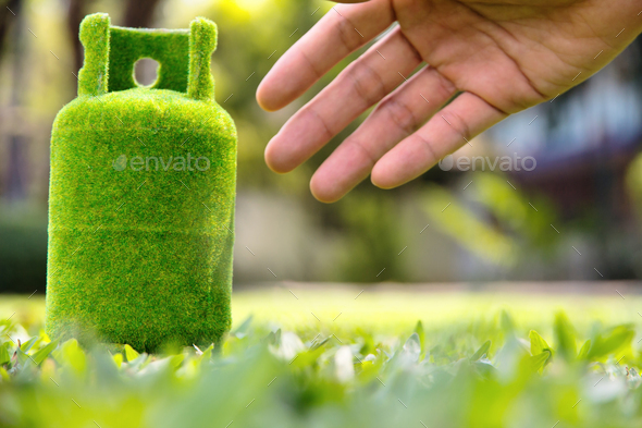 Green gas tank concept. Stock Photo by osbmxhouse | PhotoDune