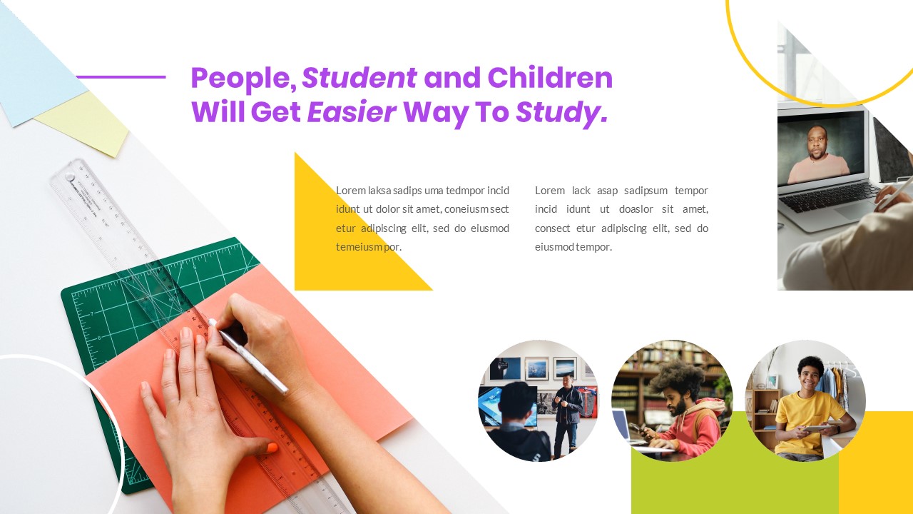 Studi - Education School Presentation Powerpoint Template, Presentation ...