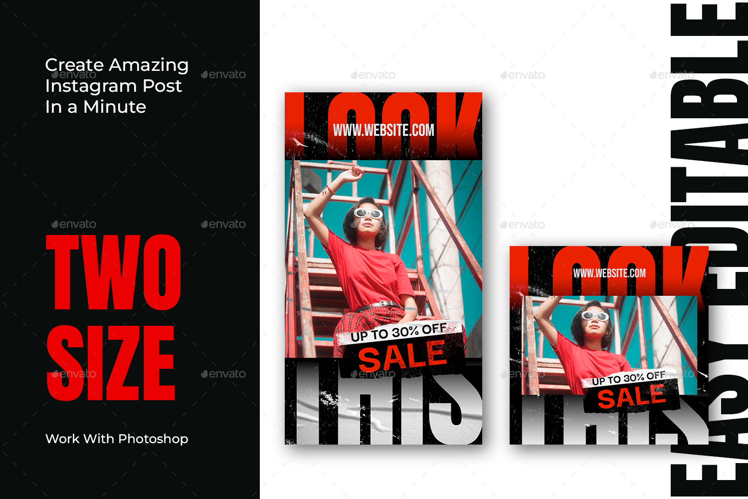 Midas Hypebeast Instagram Template, Web Elements | GraphicRiver