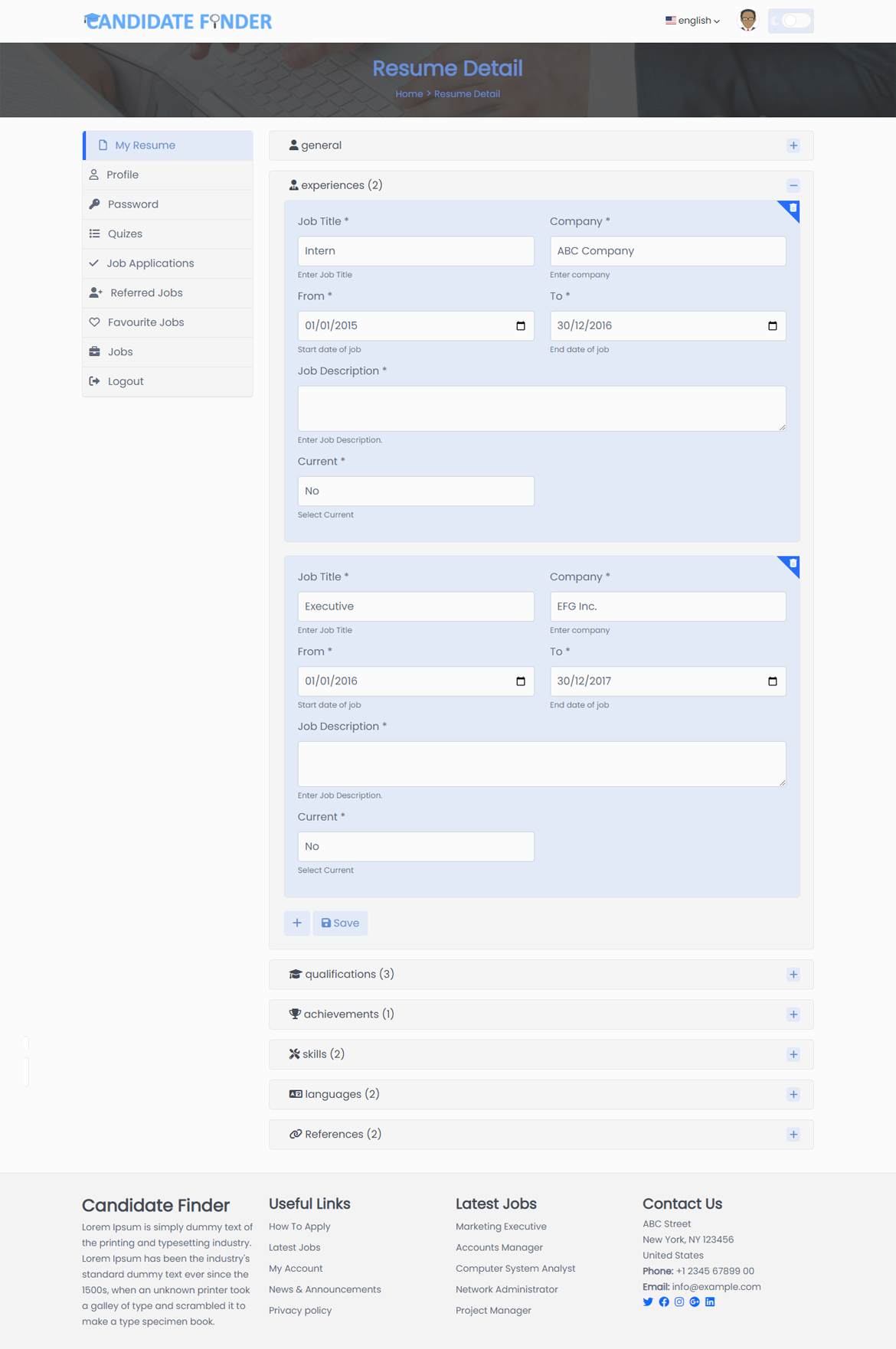 Candidate Finder - Recruitment Management System by codewand | CodeCanyon