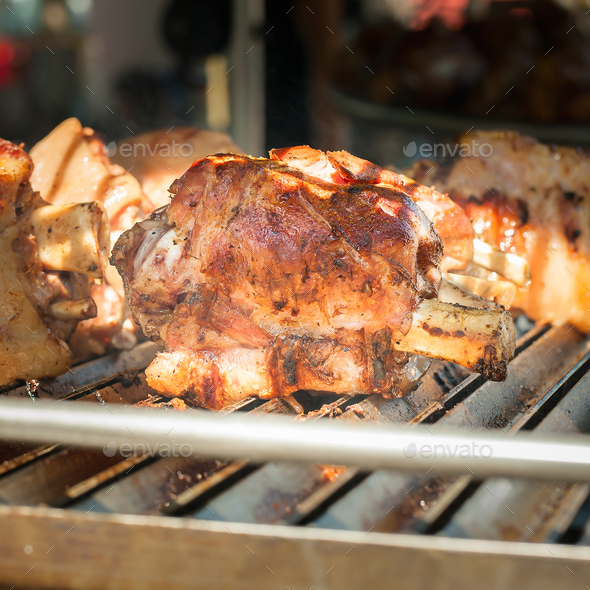 Grilled pork knuckle. Stock Photo by scalatore1959 | PhotoDune