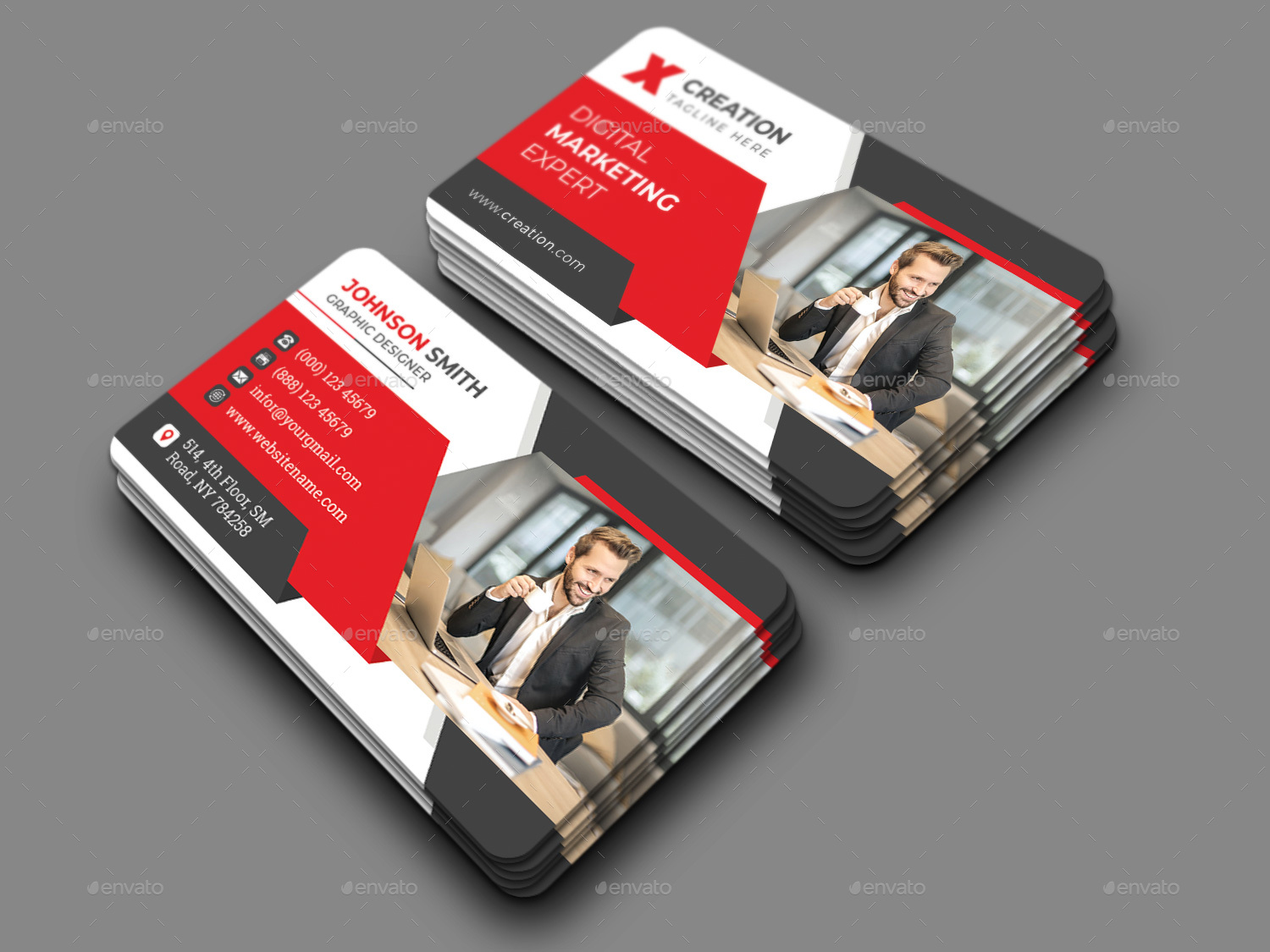 Business Card Bundle, Print Templates | GraphicRiver