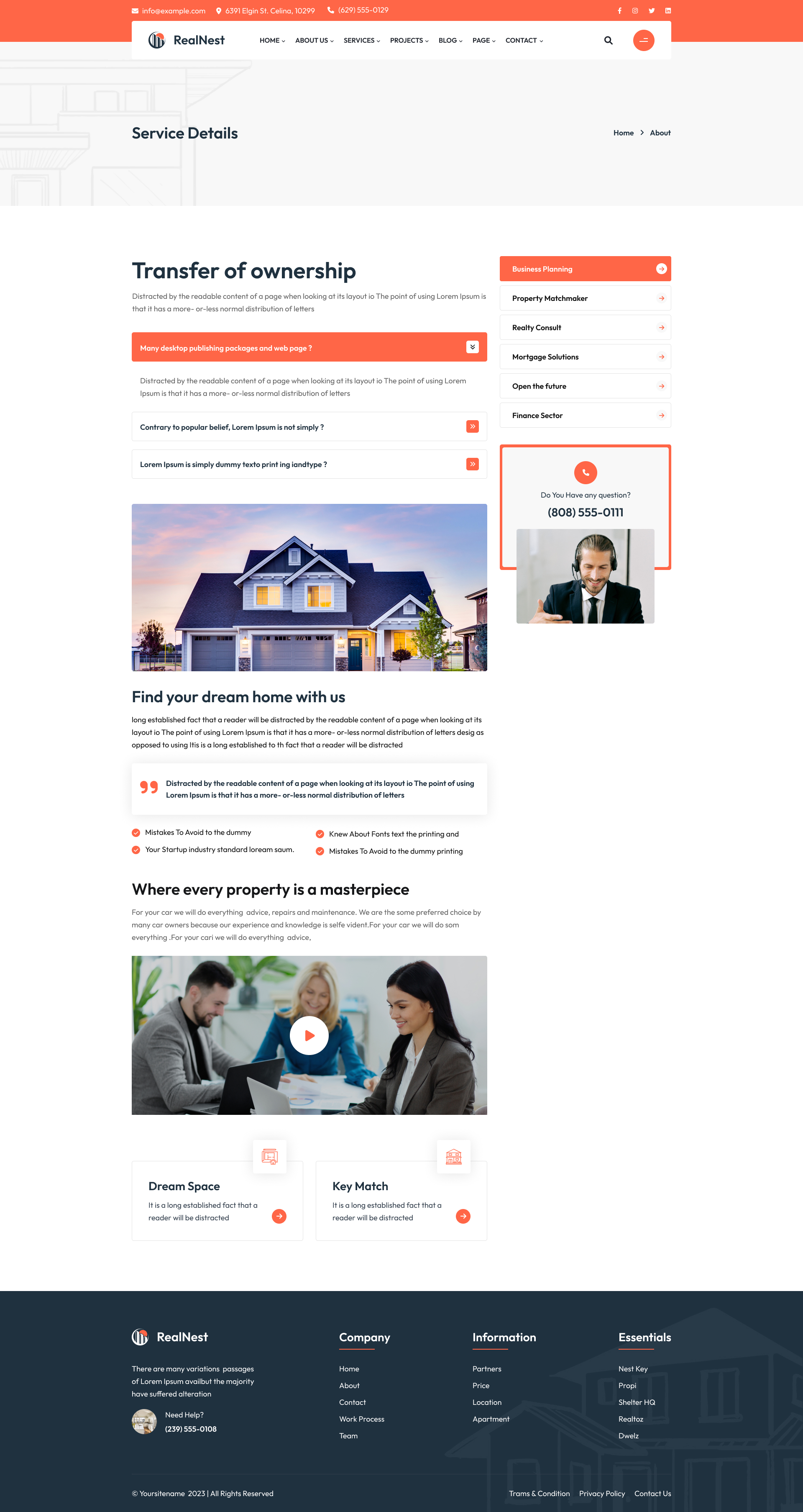 RealNest – Real Estate Figma Template by Mugli | ThemeForest