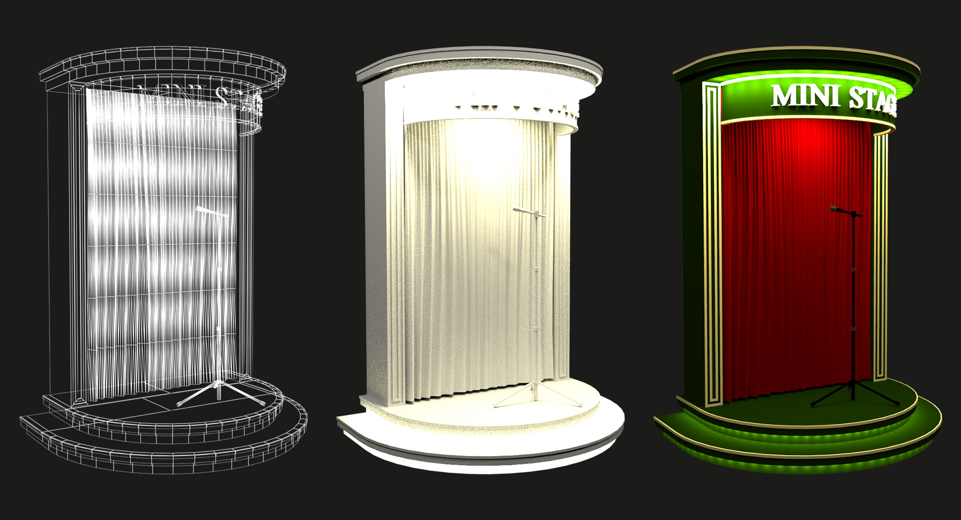 Mini Stage by robertshing | 3DOcean