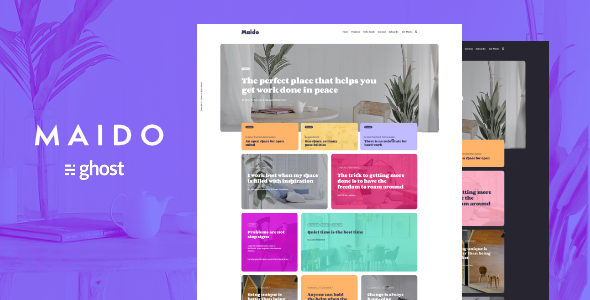 Maido - Multipurpose Ghost Blog Theme by fueko | ThemeForest