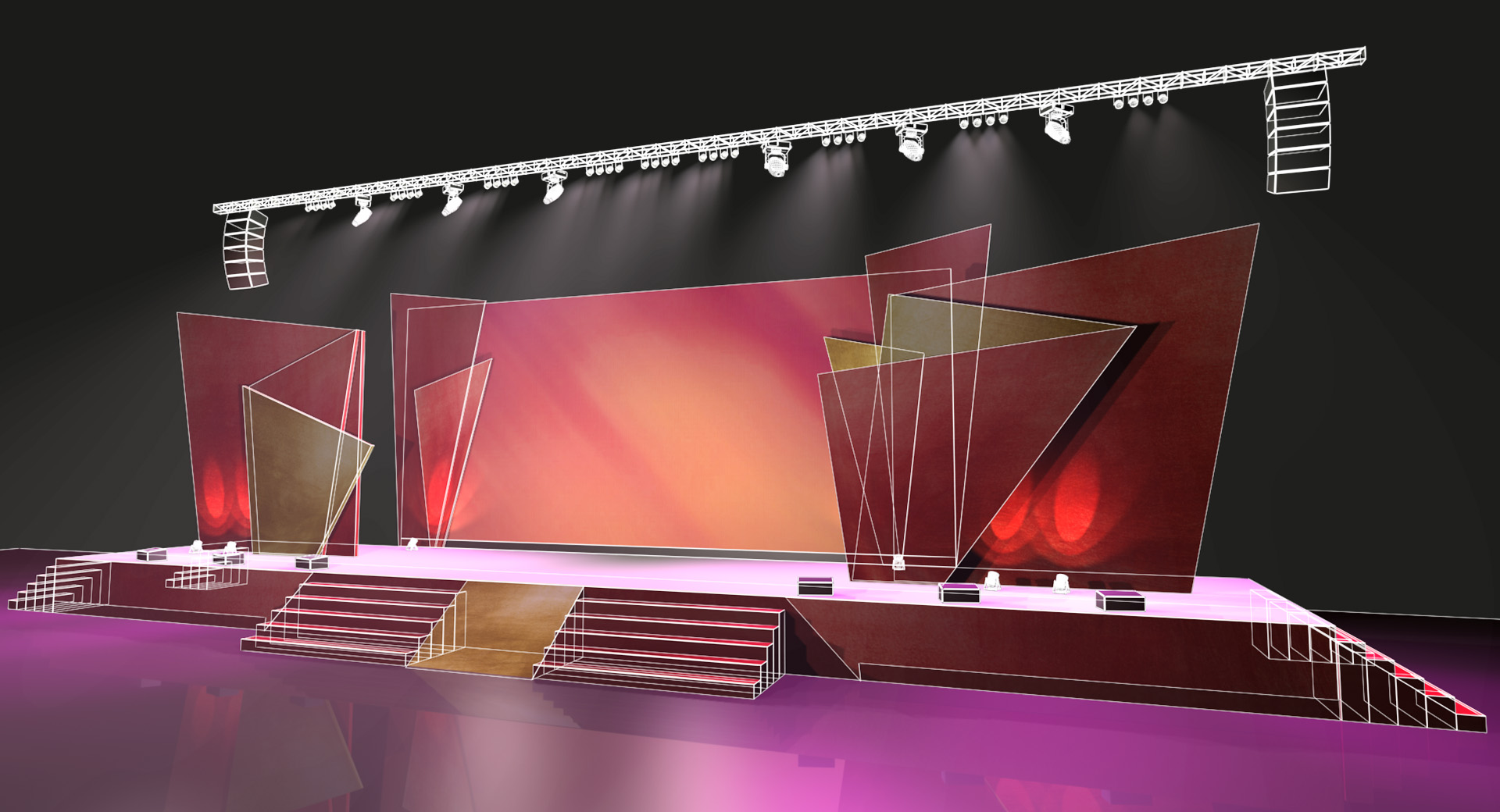 Convention Stage by robertshing | 3DOcean