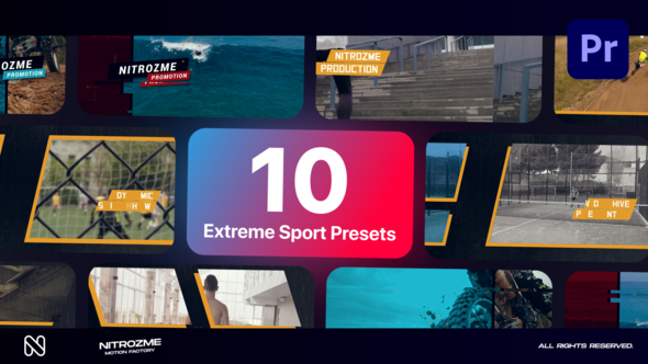 Extreme Typography Vol. 02 for Premiere Pro, Premiere Pro Templates