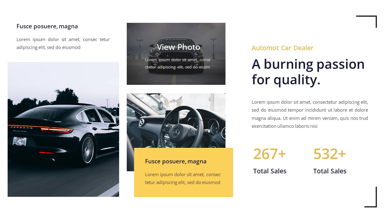 Automot - Car Dealer Powerpoint Template, Presentation Templates ...