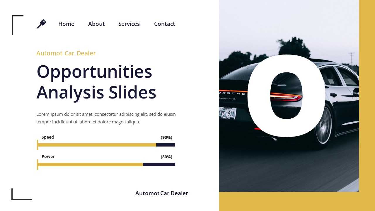 Automot - Car Dealer Powerpoint Template, Presentation Templates ...