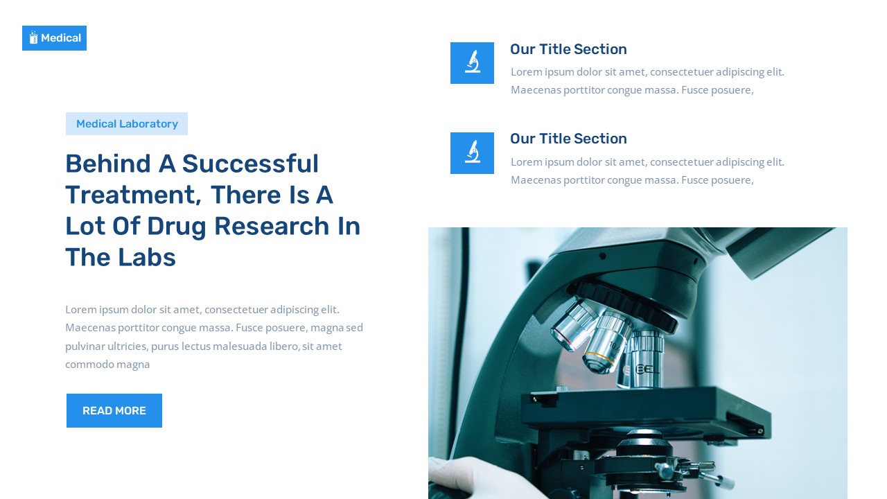 Medical Laboratory Powerpoint Template, Presentation Templates ...