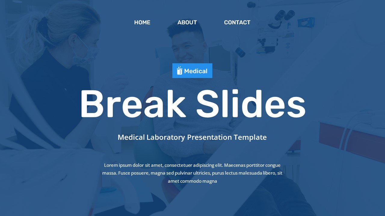Medical Laboratory Powerpoint Template, Presentation Templates ...