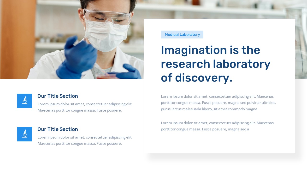 Medical Laboratory Powerpoint Template, Presentation Templates ...