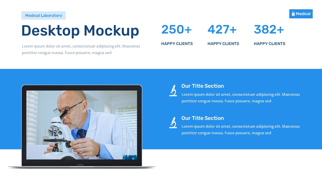Medical Laboratory Powerpoint Template, Presentation Templates ...