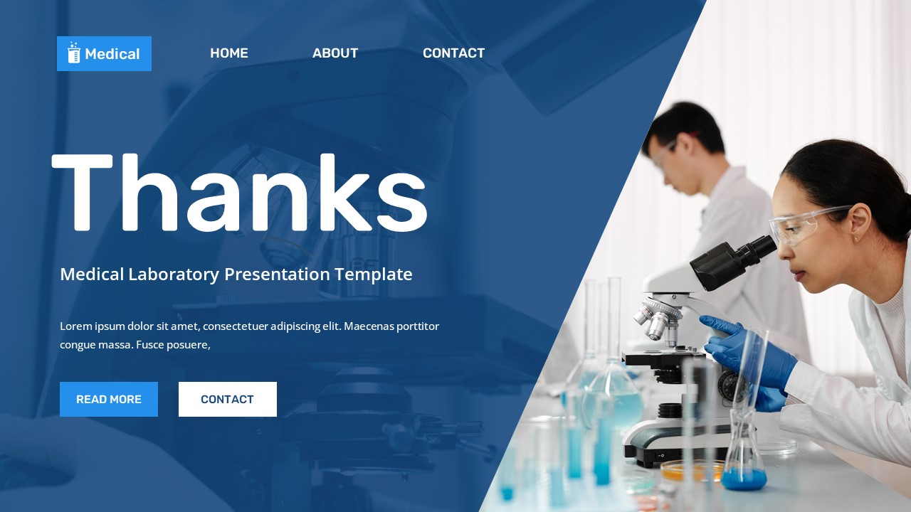 Medical Laboratory Powerpoint Template, Presentation Templates ...