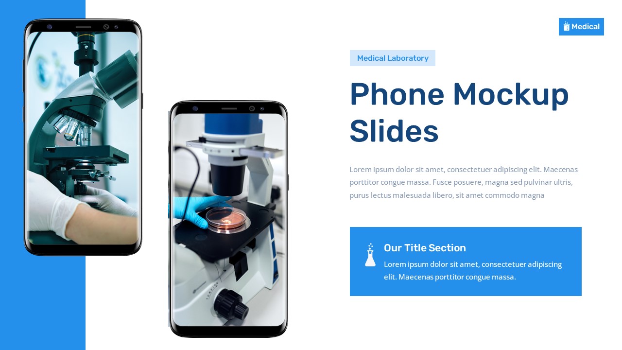Medical Laboratory Google Slides Template, Presentation Templates ...