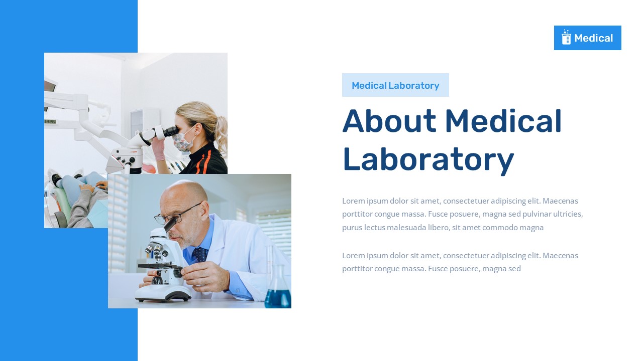 Medical Laboratory Google Slides Template, Presentation Templates ...