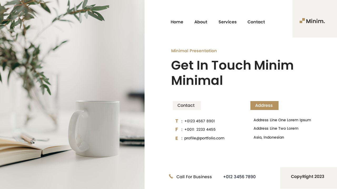 Minim - Minimal Powerpoint Template, Presentation Templates | GraphicRiver