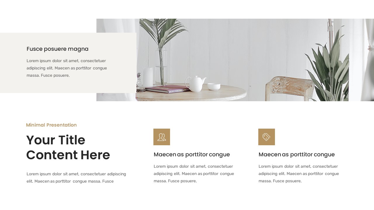 Minim - Minimal Google Slides Template, Presentation Templates ...