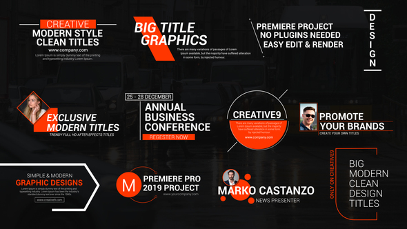 Big Title Designs, Premiere Pro Templates | VideoHive