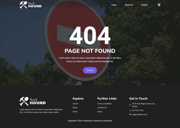 Rockhound - Rock Hounding Community Club Elementor Template Kit by Kitpro