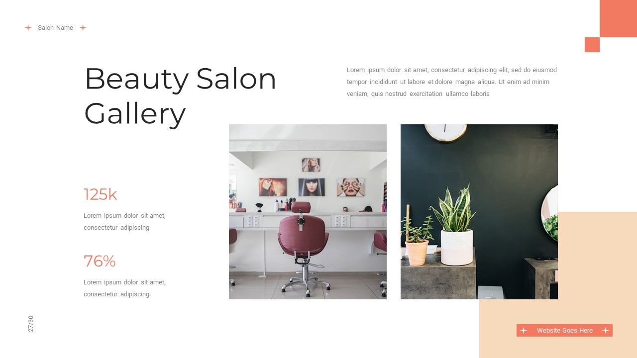 Bella - Beauty Salon Powerpoint, Presentation Templates | GraphicRiver