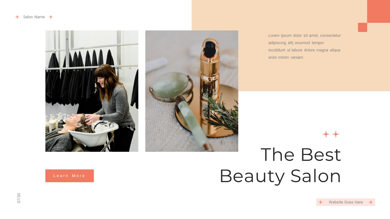 Bella - Beauty Salon Powerpoint, Presentation Templates | GraphicRiver