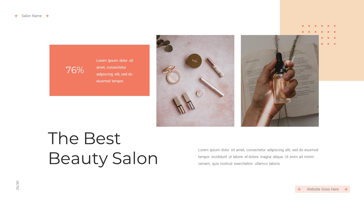 Bella - Beauty Salon Google Slides, Presentation Templates | GraphicRiver