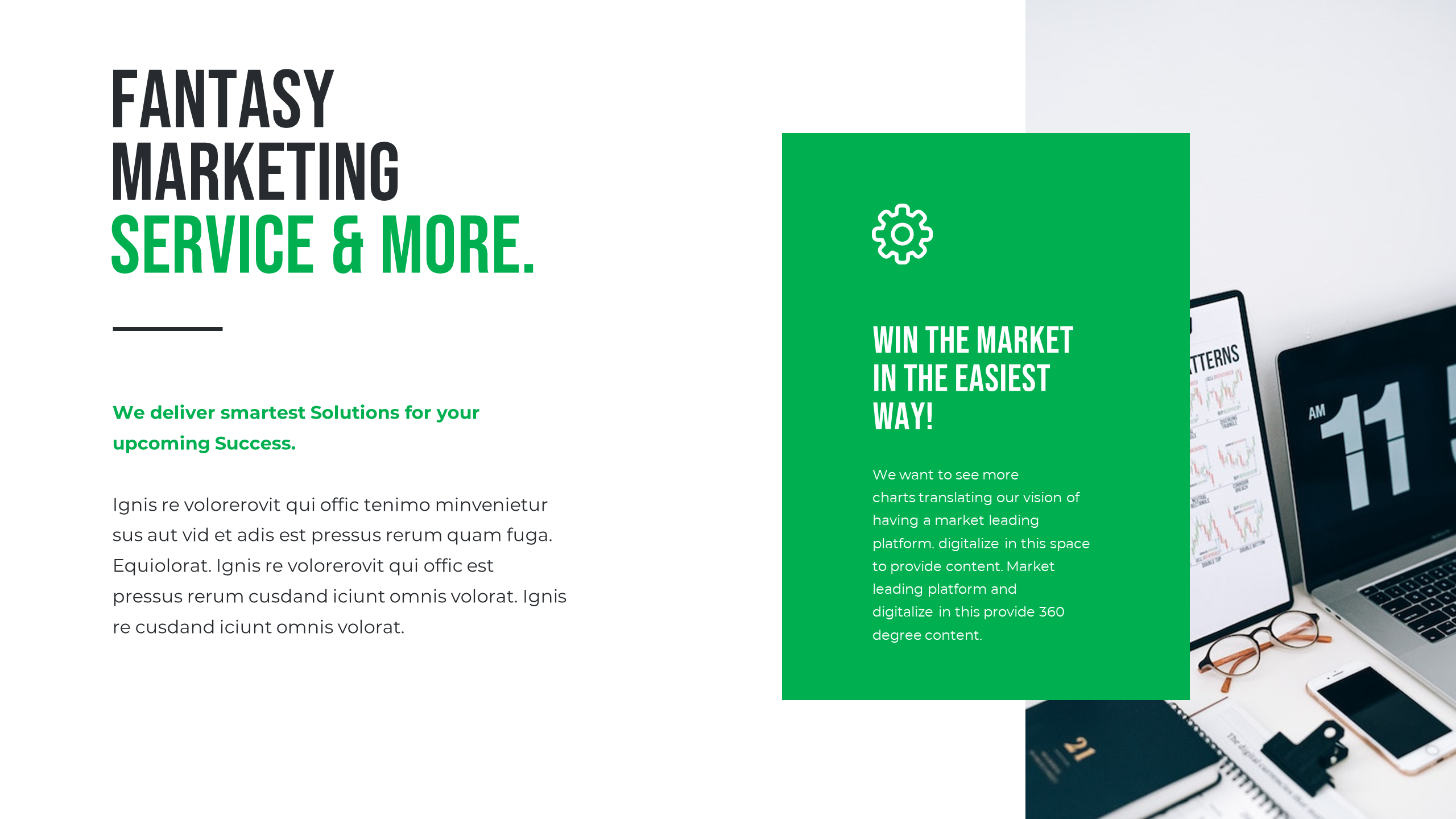 Fantasy Marketing Presentation Template, Presentation Templates ...