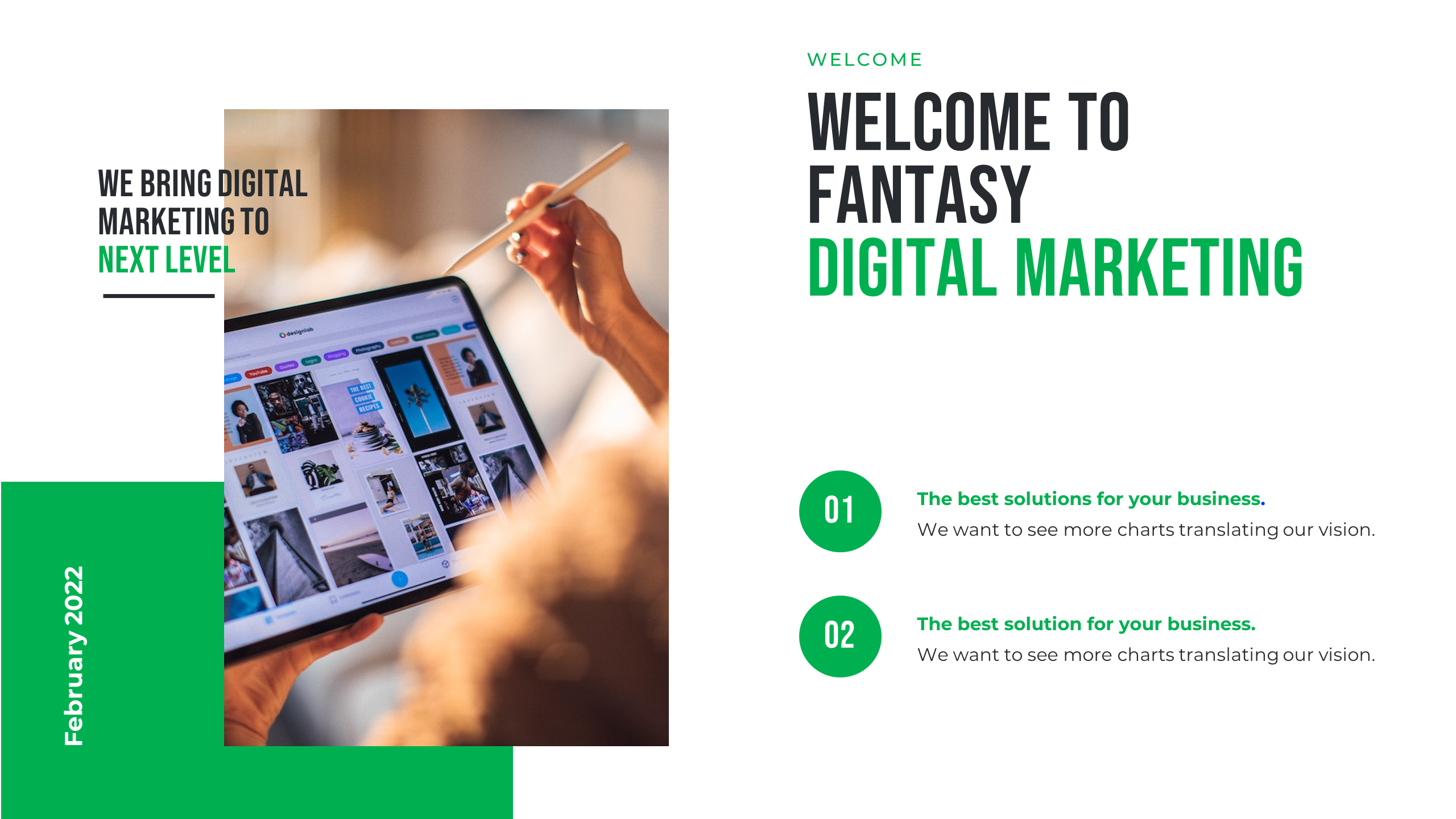 Fantasy Marketing Presentation Template, Presentation Templates ...