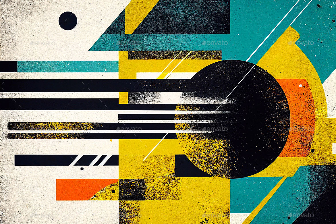 Retro Vintage Geometric Backgrounds, Graphics | GraphicRiver