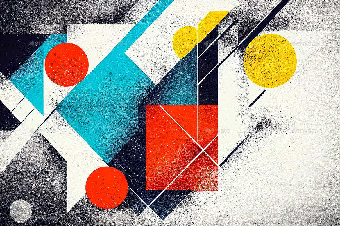 Retro Vintage Geometric Backgrounds, Graphics | GraphicRiver