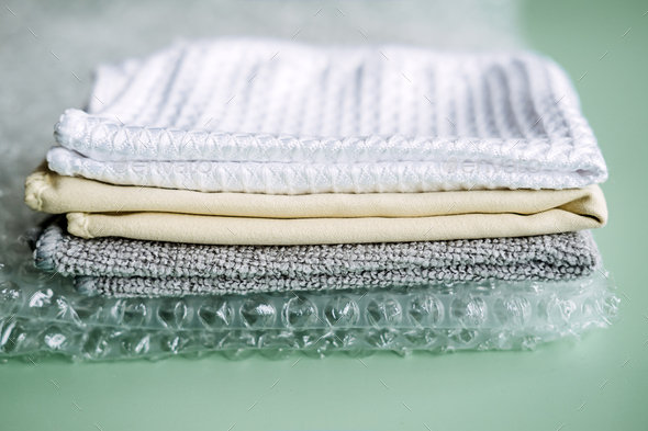 Recycling Fibers in the Textile Industry. Sustainable recycled cotton ...