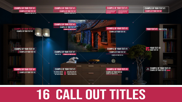 Call Out Titles Pack, After Effects Project Files | VideoHive
