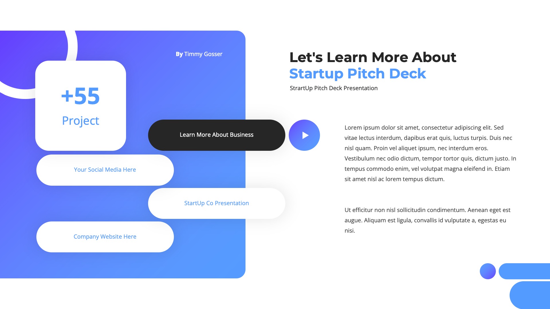 StartUp Co - Business Startup Pitch Deck PowerPoint Template ...