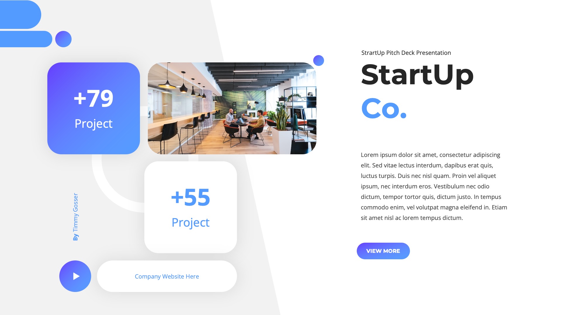StartUp Co - Business Startup Pitch Deck PowerPoint Template ...