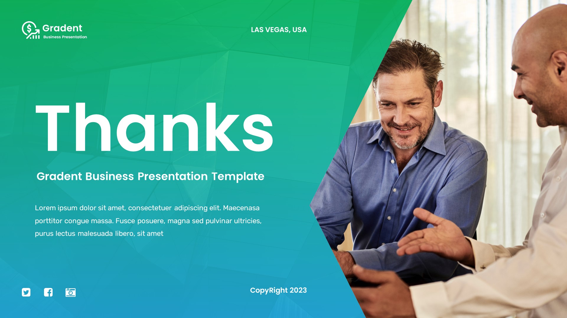 Gradent - Business Powerpoint Template, Presentation Templates ...