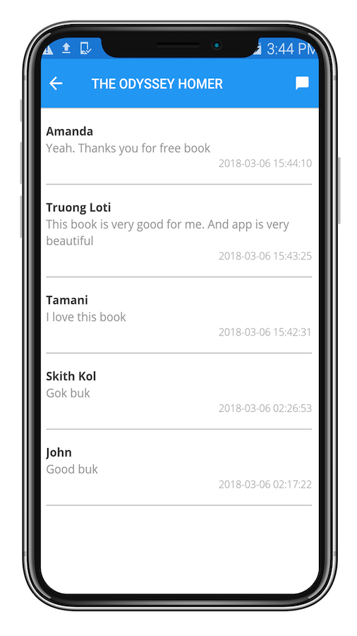 Ebook - Manga - Comic Android (Read multi format) by suusoft | CodeCanyon