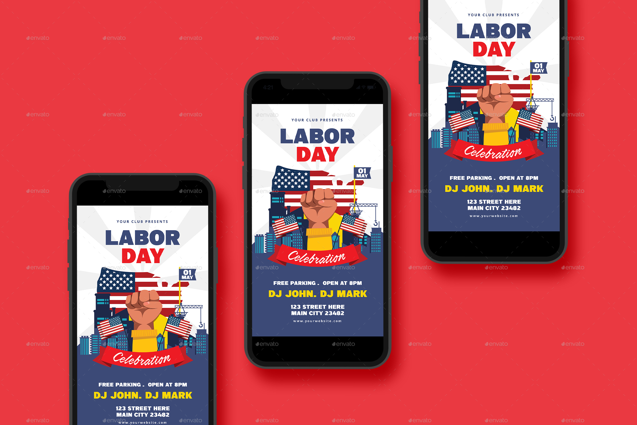 Labor Day Flyer, Print Templates | GraphicRiver
