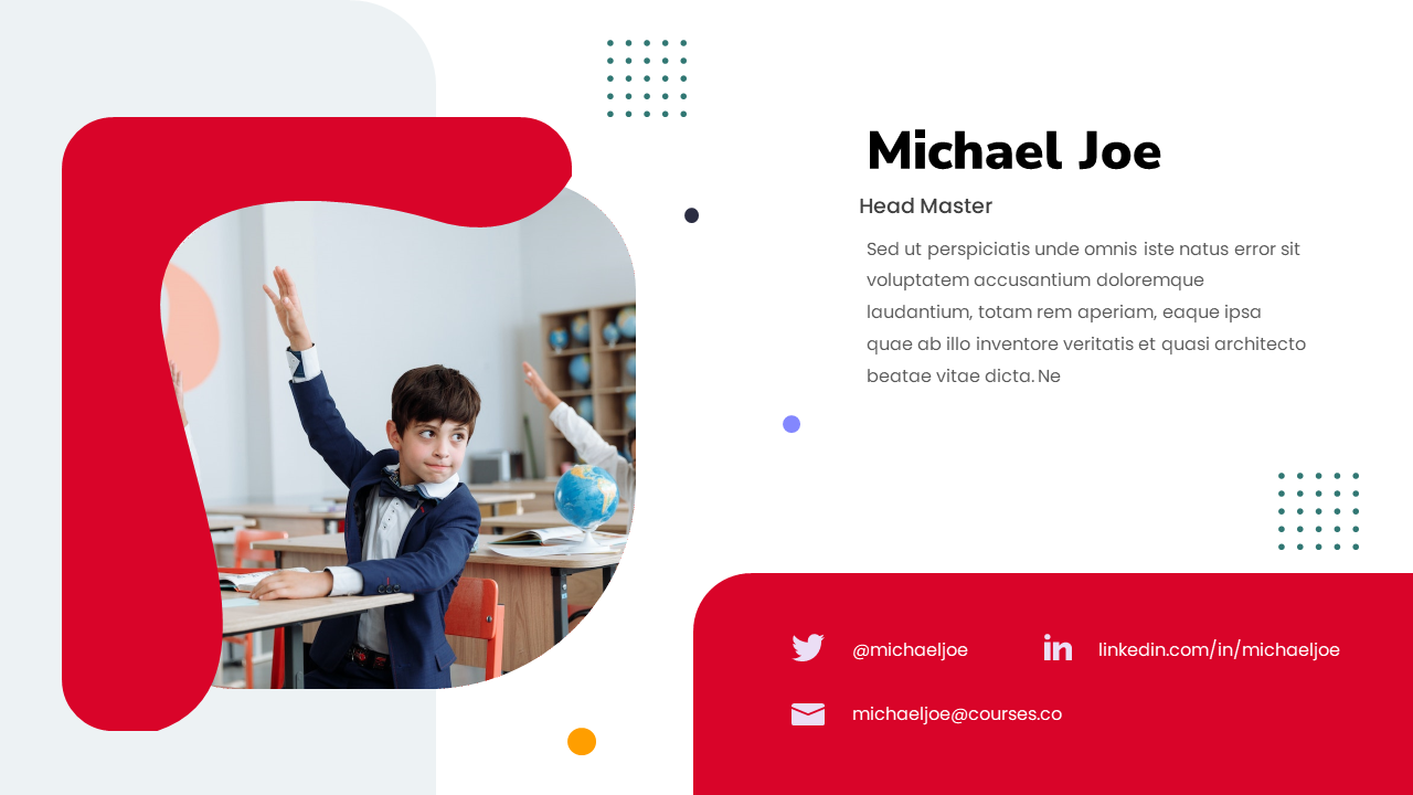 Educator Powerpoint Presentation Template, Presentation Templates ...