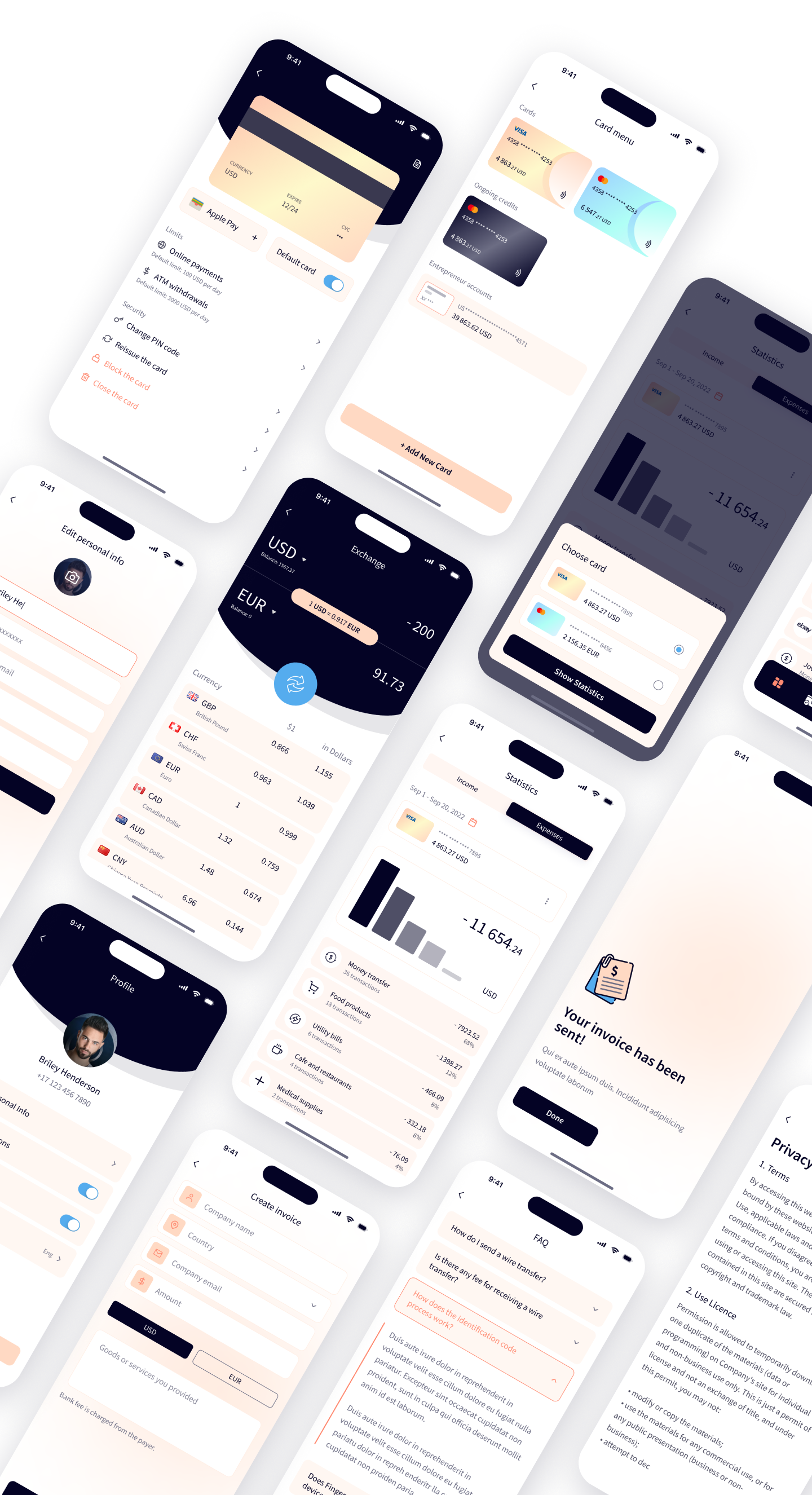 Apitex - Mobile Banking App Figma UI Template by George_Fx | ThemeForest