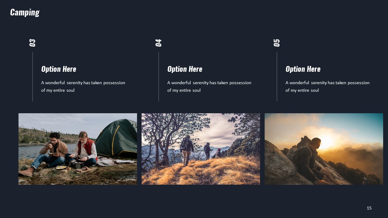 Camping PowerPoint Templates, Presentation Templates | GraphicRiver