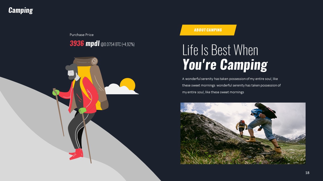 Camping PowerPoint Templates, Presentation Templates | GraphicRiver