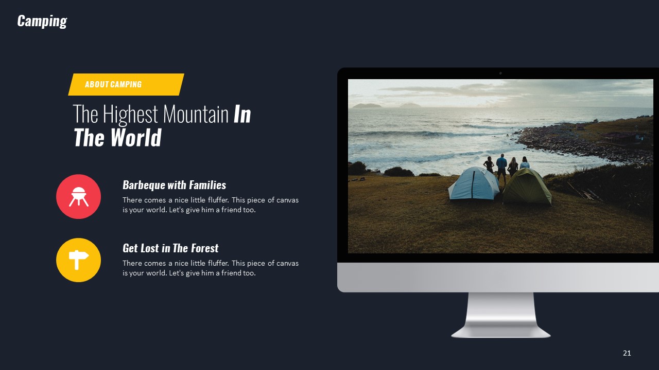 Camping PowerPoint Templates, Presentation Templates | GraphicRiver