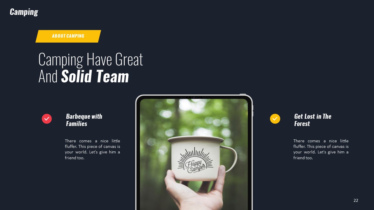 Camping PowerPoint Templates, Presentation Templates | GraphicRiver