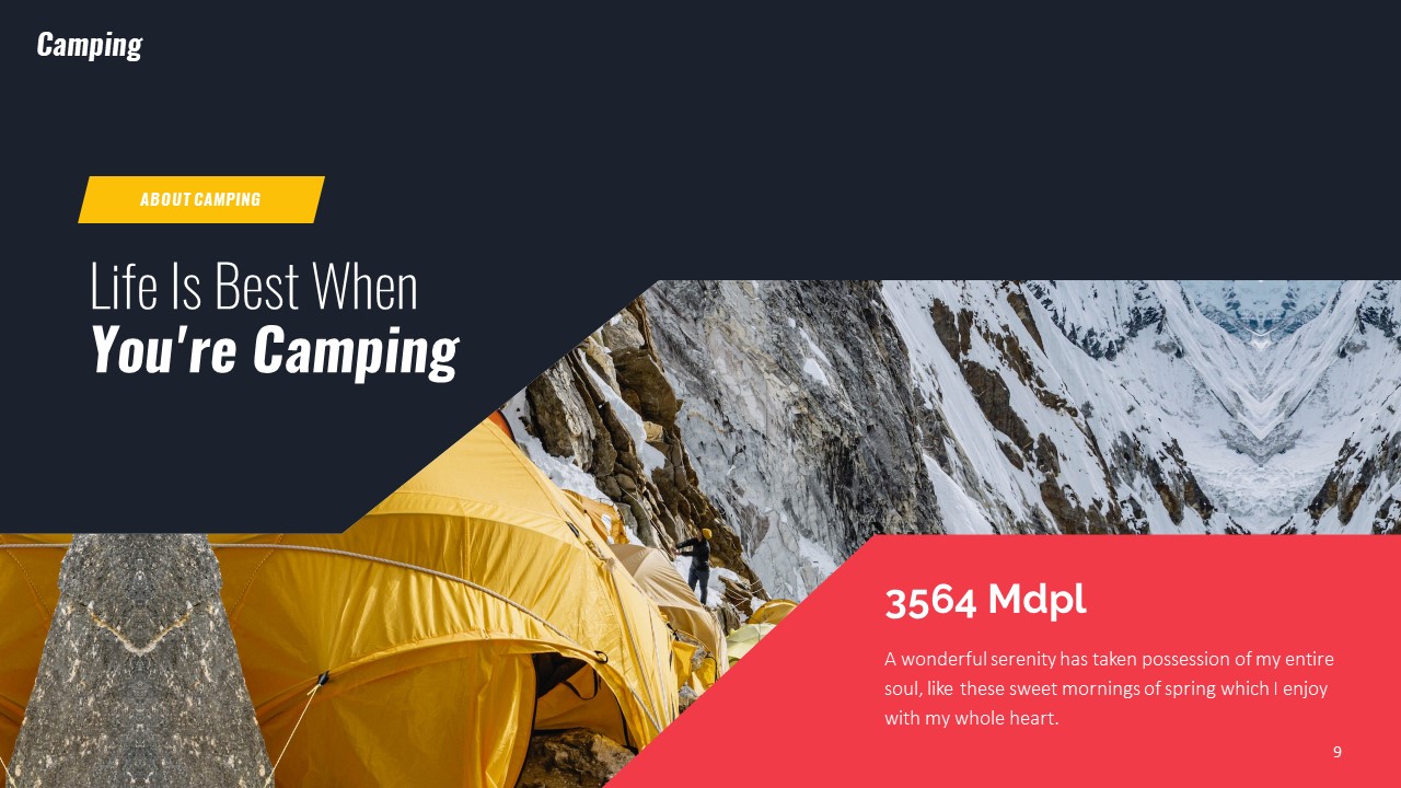 Camping PowerPoint Templates, Presentation Templates | GraphicRiver