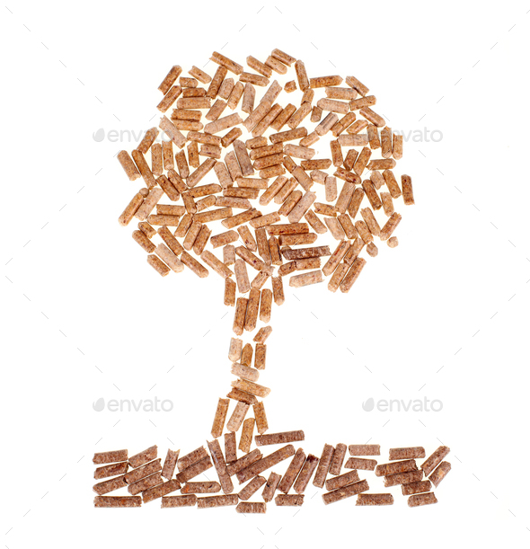 Tree of wood pellet Stock Photo by AntonioGravante | PhotoDune