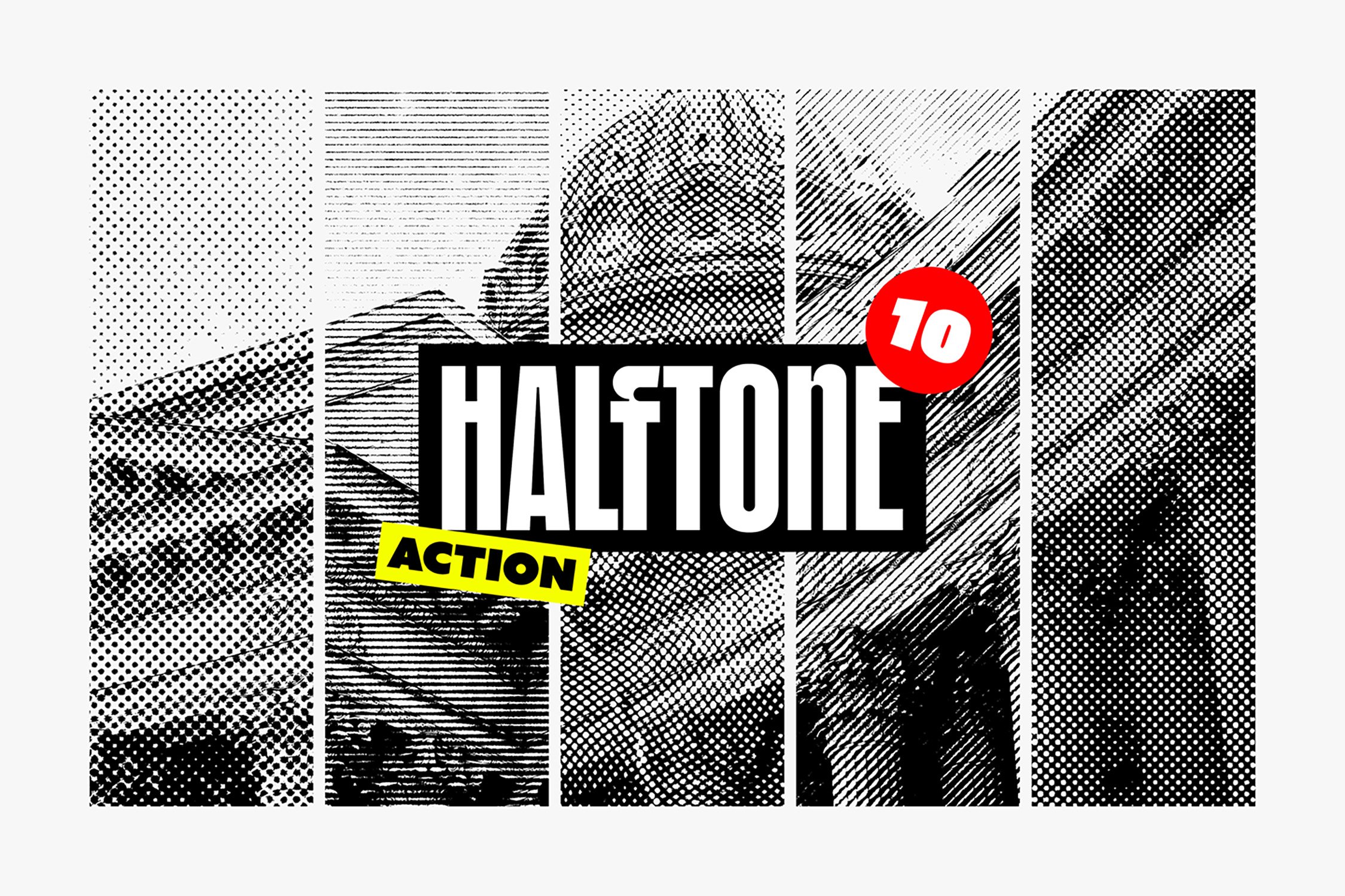 Classic Halftone Photoshop Action, Add-ons | GraphicRiver