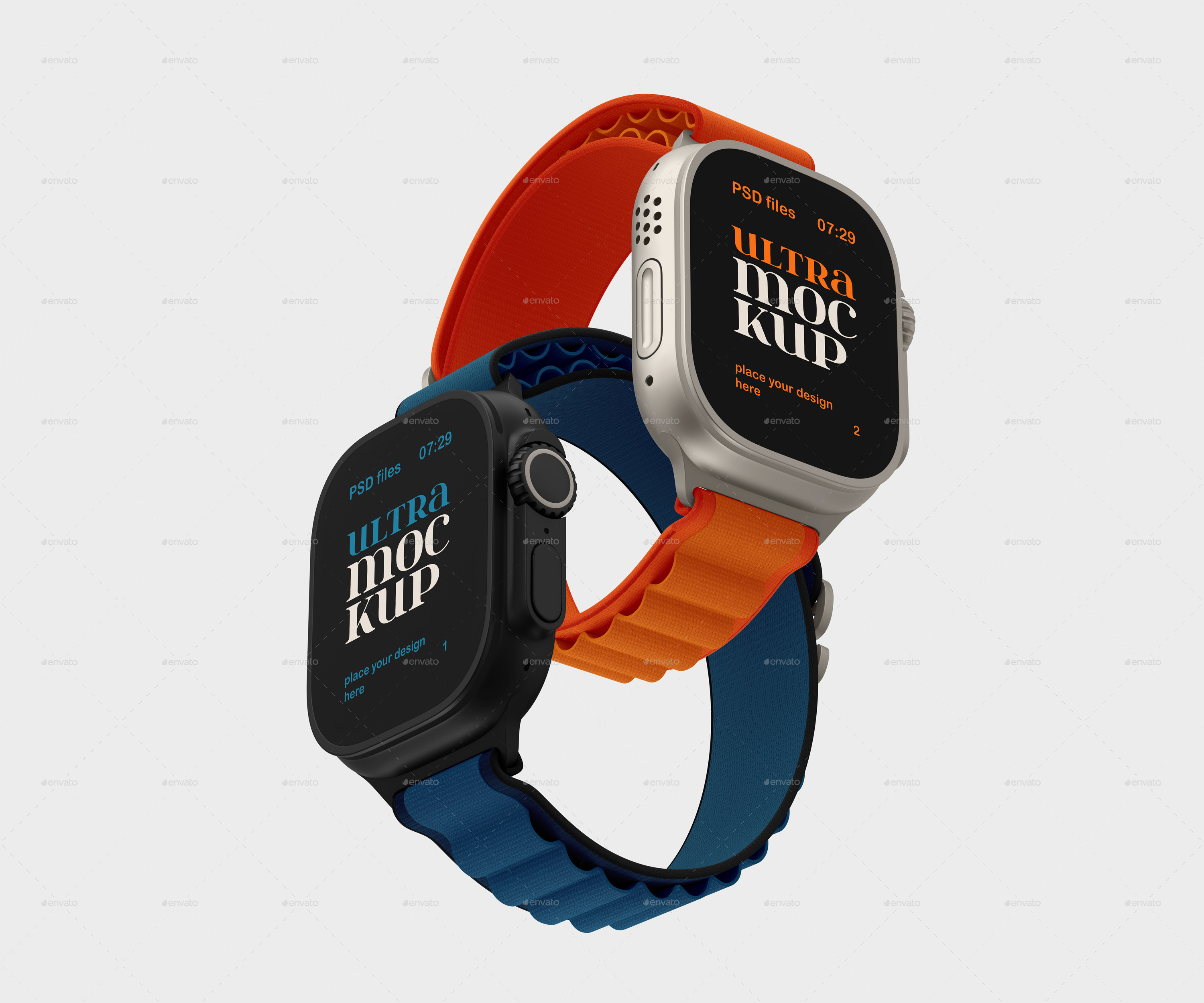 Apple Watch Ultra Mockup Set, Graphics | GraphicRiver