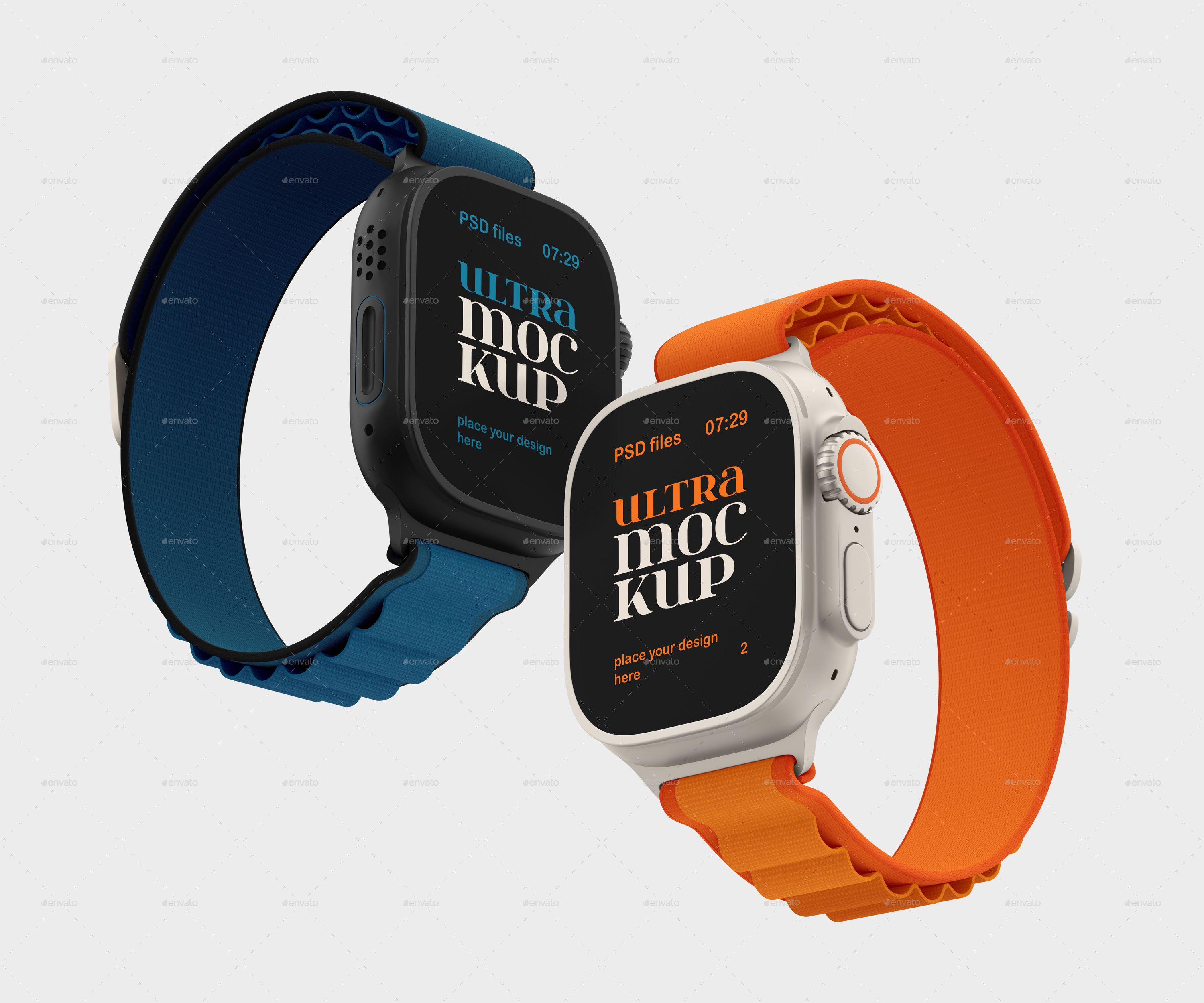 Apple Watch Ultra Mockup Set, Graphics | GraphicRiver